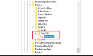 Hướng dẫn sửa lỗi "Credssp encryption oracle remediation"