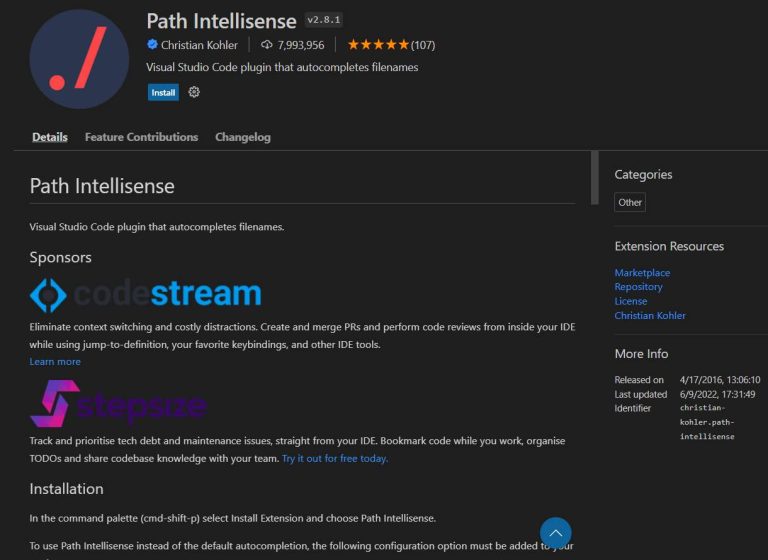 Top 20 Extension hay cho Visual Studio Code | BKHOST