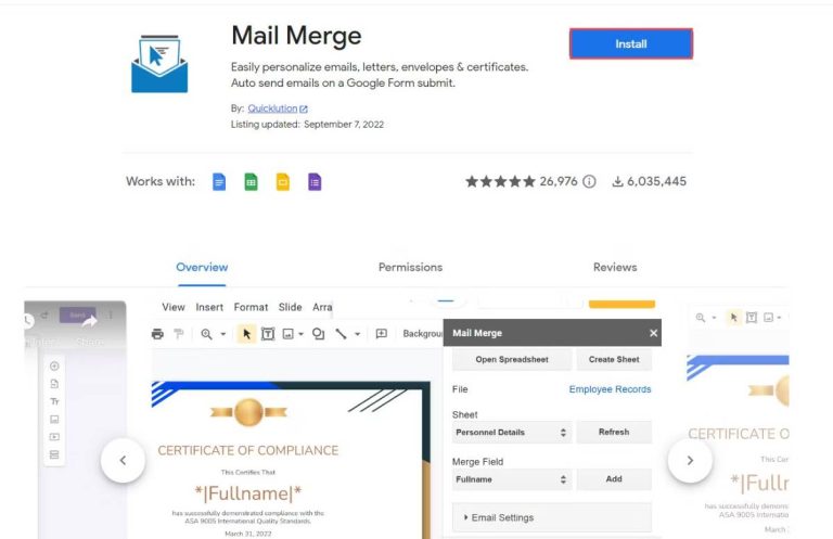 Hướng dẫn gửi Mail hàng loạt bằng Mail Merger | BKHOST