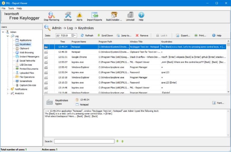 Top 10 phần mềm Keylogger miễn phí tốt nhất 2025 | BKHOST