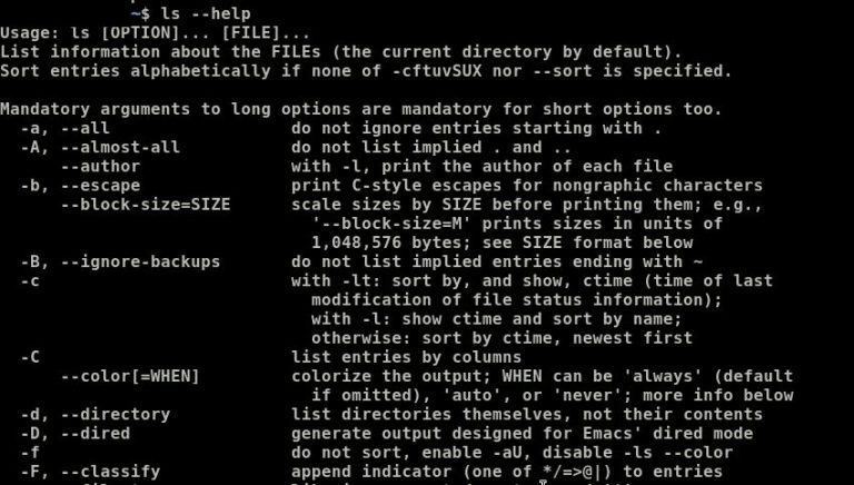 Cách sử dụng lệnh LS trong Linux chi tiết nhất | BKHOST