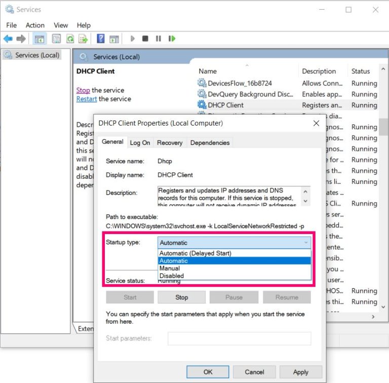 6 cách fix lỗi DHCP is Not Enabled For WiFi trong Windows 10