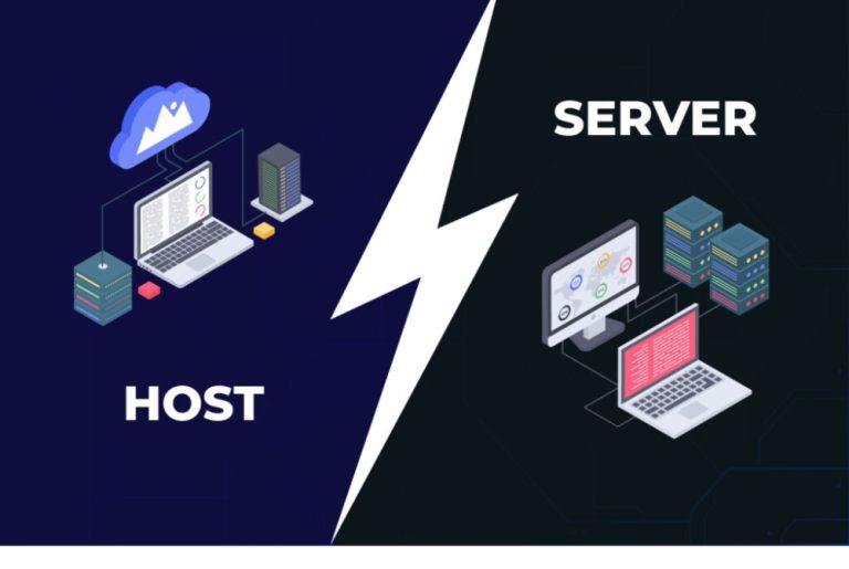 Sự khác biệt giữa host và server - BKHOST